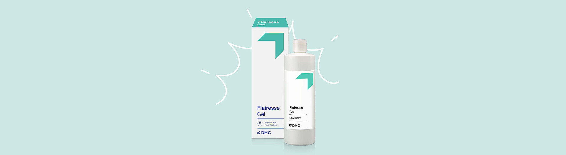 Flairesse fluoride gel for dentists and dental laboratories