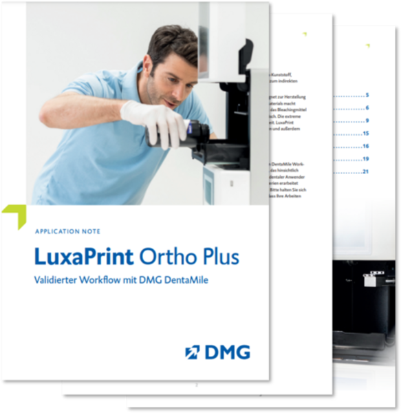 Application note for LuxaPrint Ortho Plus now available