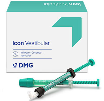Treat white spots on incisors with Icon Vestibular