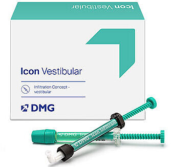 Treat white spots on incisors with Icon Vestibular