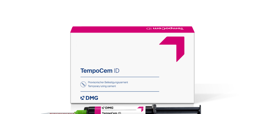 TempoCem ID: Transparent cement for temporary luting