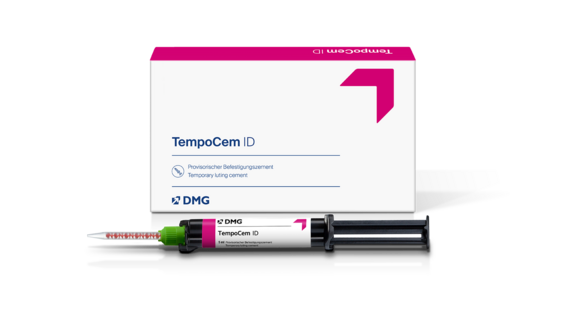 TempoCem ID: Transparent cement for temporary luting