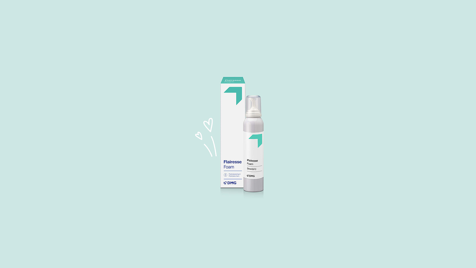 Flairesse fluoride foam for prophylactic treatment